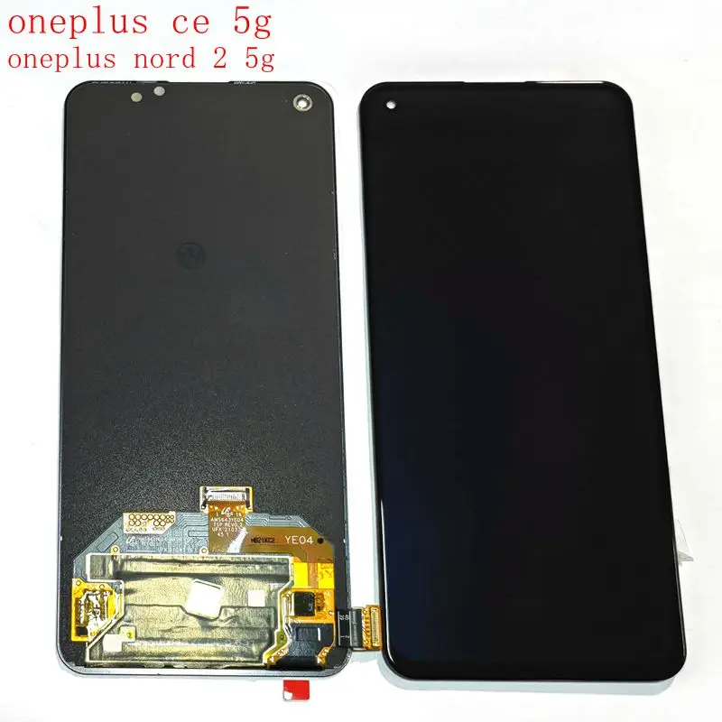 Original For Oneplus Nord Ce 5g Lcd Screen Display+touch Glass Digitizer Pantalla Replacement ...
