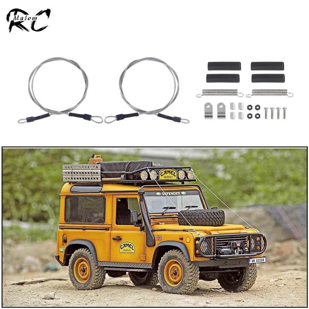 Steel-Limb-Riser-Engine-Hood-Roof-Rack-Steel-Rope-for-1-10-RC-Crawler ...