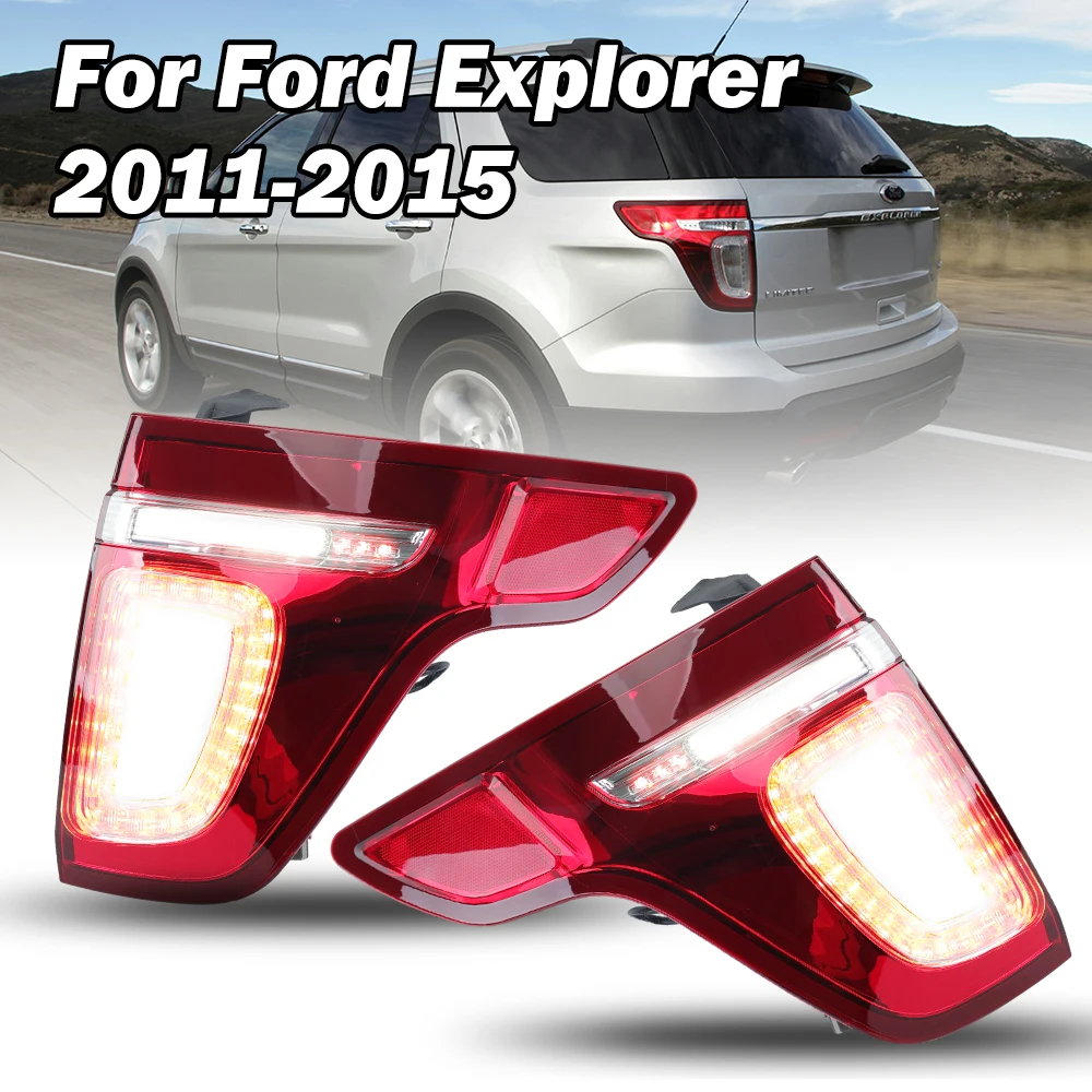 Luz-trasera-LED-para-Ford-Explorer-luces-traseras-con-l-mpara-de-freno ...