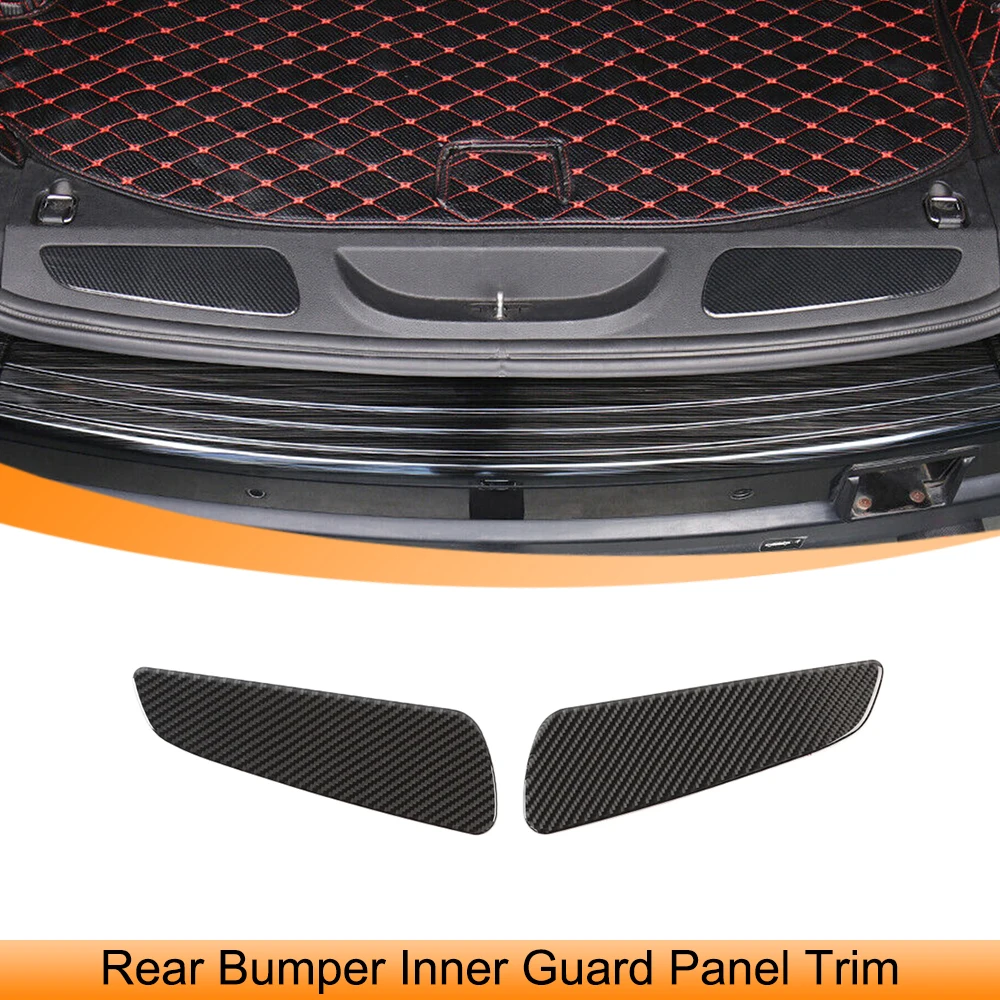 Car-Rear-Bumper-Inner-Guard-Plate-Strip-Decoration-Stickers-Cover-Trim ...