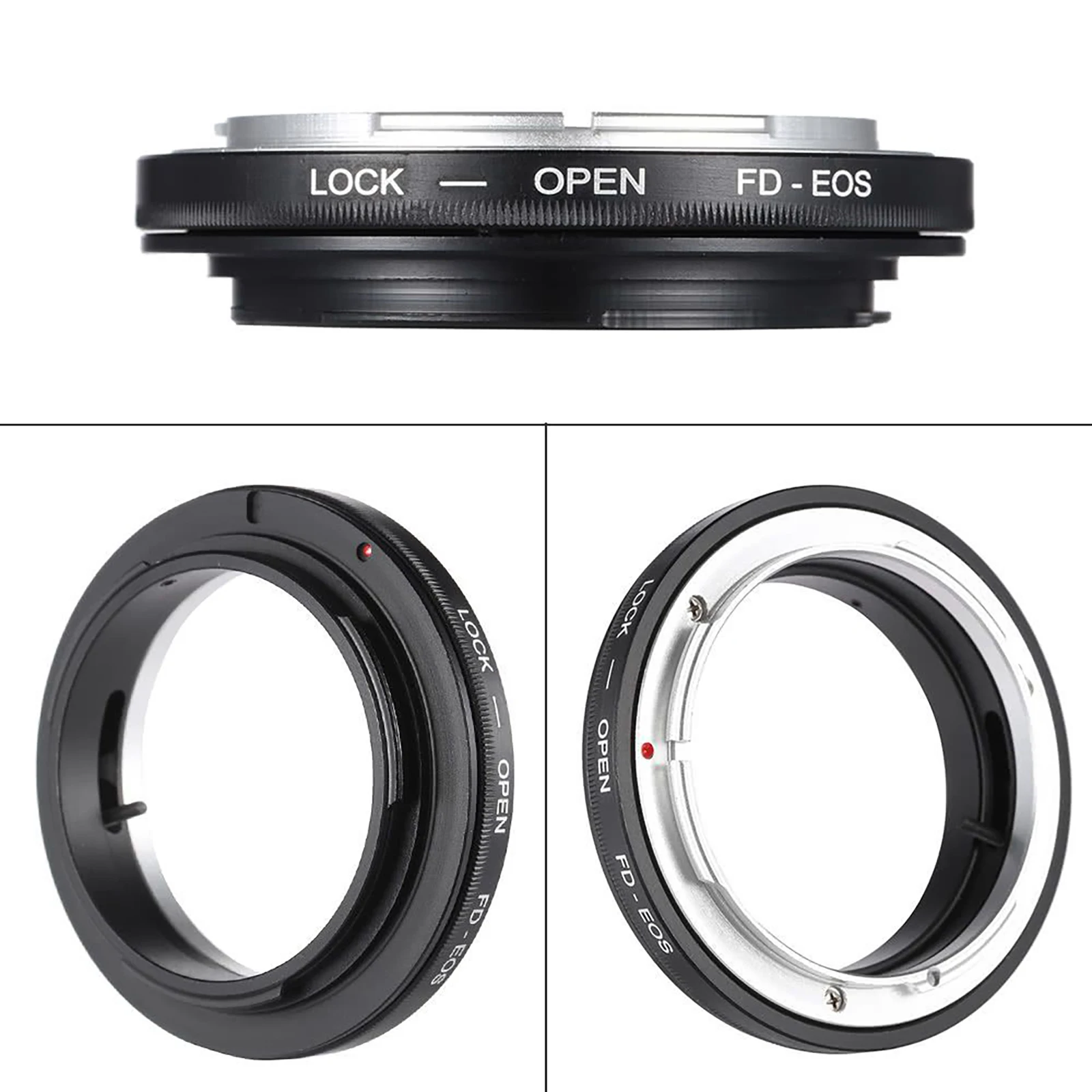1Pc FD-EOS Tube Ring Lens Mount Adapter For Canon FD Lens to For Canon ...