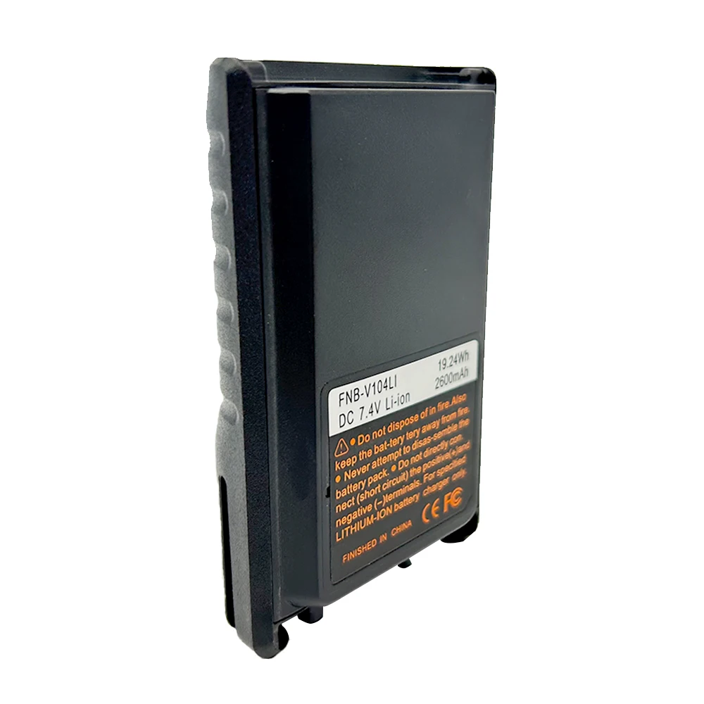 FNB-V104 2600mAh Li-ion Battery For Vertex VX230 VX231 VX234 Portable Two Way Radio - Digital ...