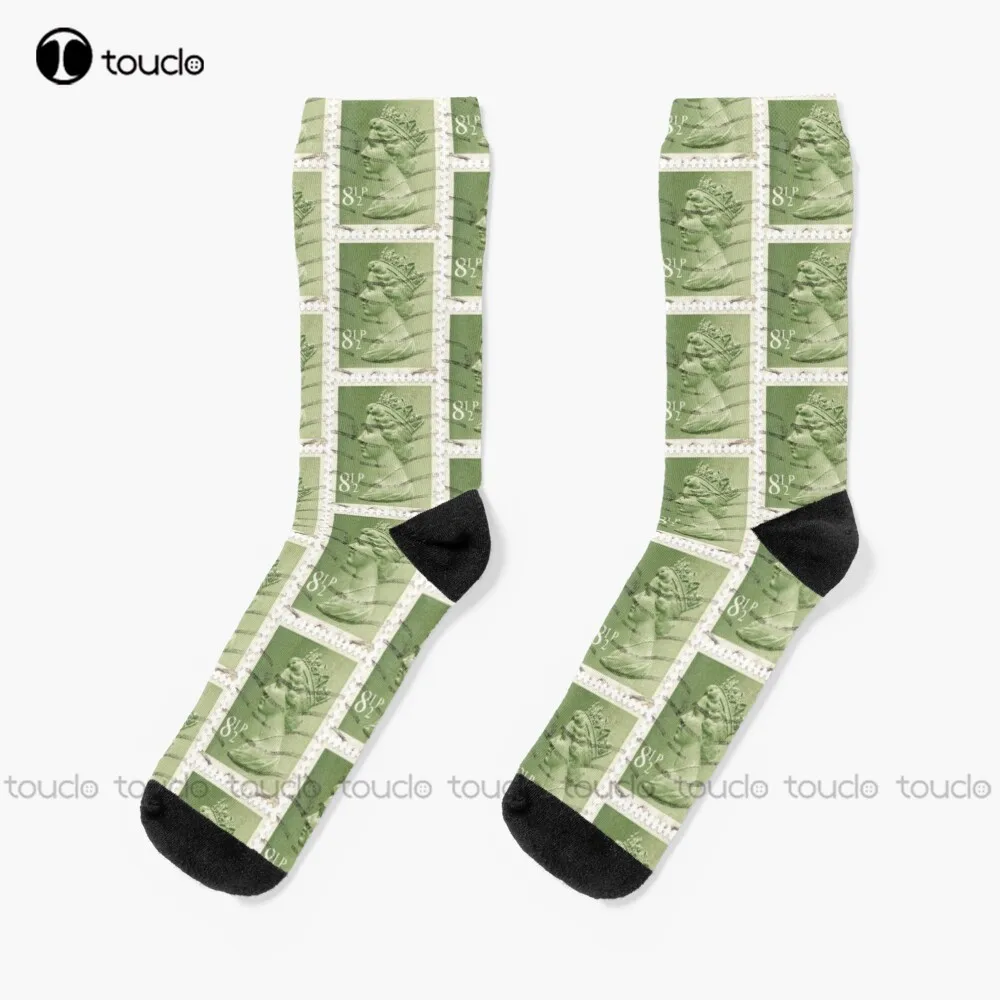 Queen Elizabeth Socks 360° Digital Print Custom Gift Street Skateboard ...
