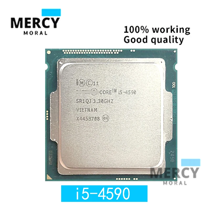 Original adequado para intel core I5 4590 3.3ghz quad core processador ...