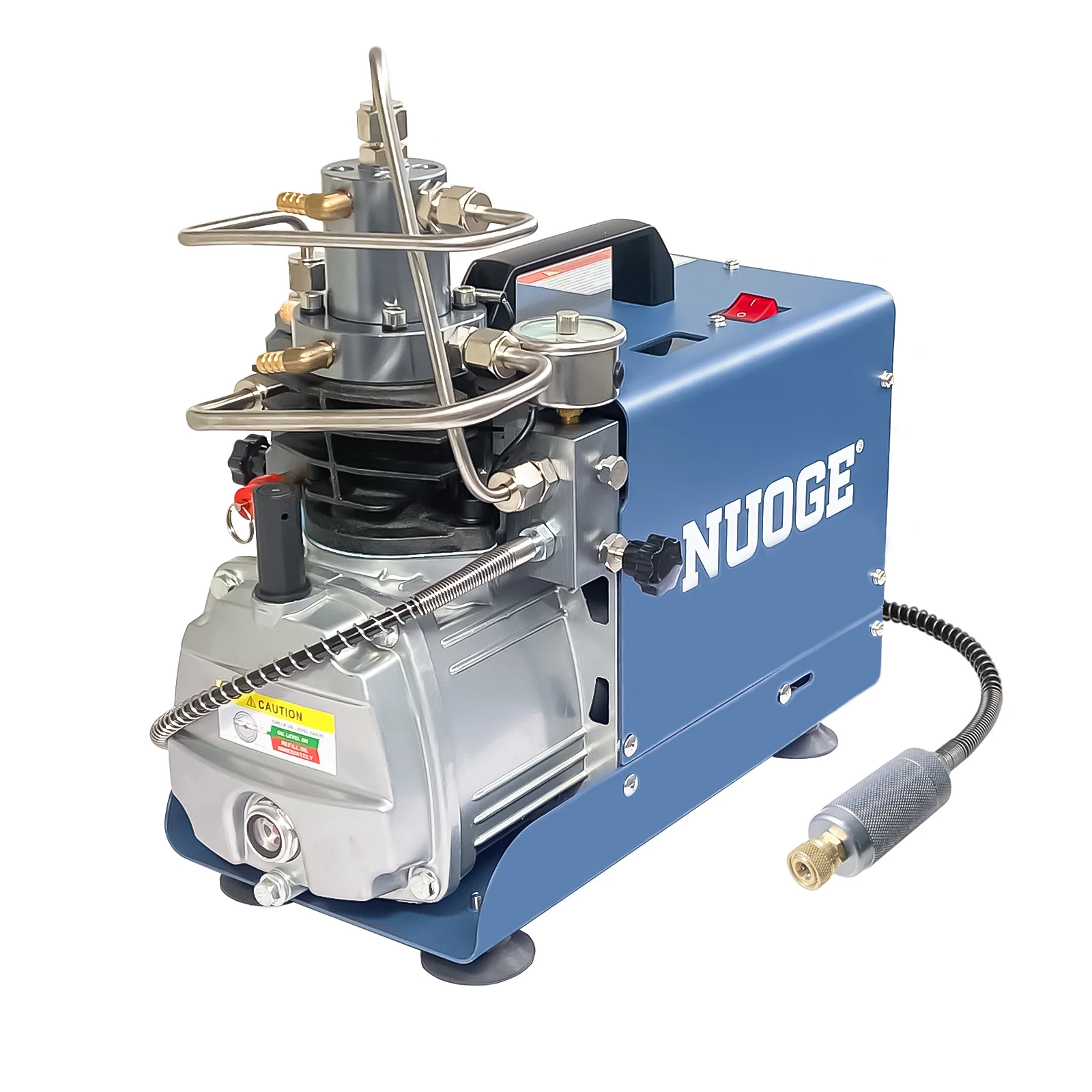NUOGE-4500Psi-300Bar-PCP-Air-Compressor-AUTO-STOP-Electric-High ...