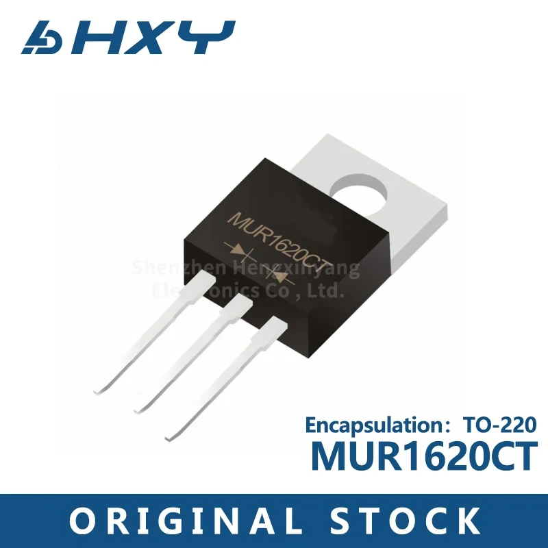 10-pi-ces-MUR1620CT-16A-200V-paquet-TO-220AB-co-n-gatif-co-positif ...