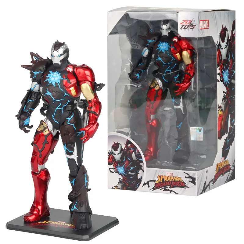 Figura de la serie Venom Capitán América Pantera Negra Iron Man Thanos ...