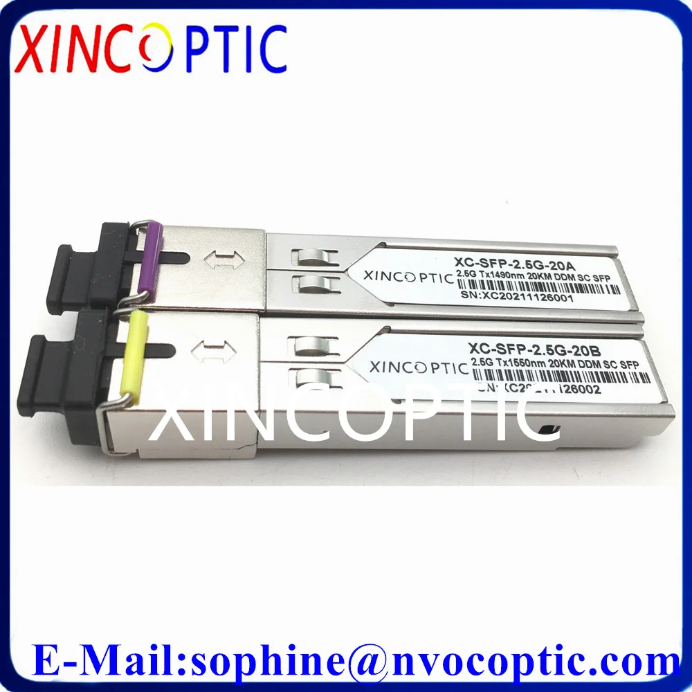 2-488Gbp-Bidi-SFP-Optic-Transceiver-2-5G-SM-Single-Mode-Fibre1490 ...