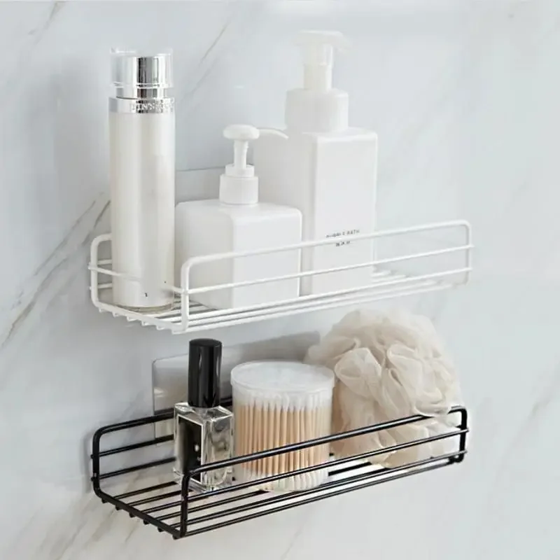 Bathroom-Corner-Metal-Shelving-Punch-Free-Rust-Proof-Corner-Hanging ...