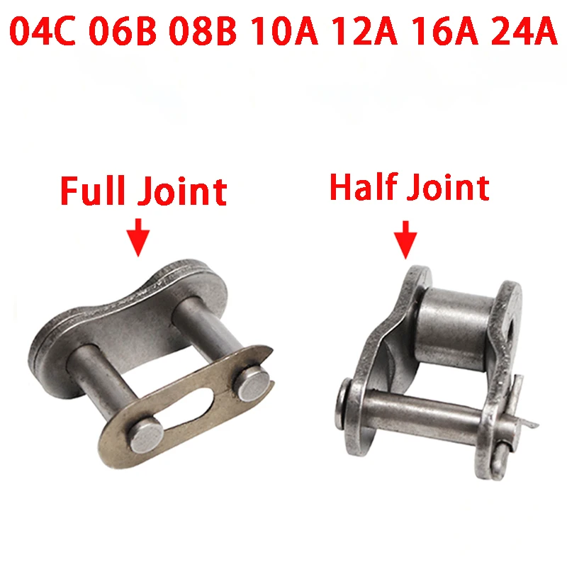 04C-06B-08B-10A-12A-16A-24A-Roller-Chain-Connector-Carbon-Steel-Chain ...