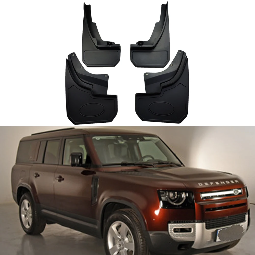 4Pcs-Fits-for-Land-Rover-Defender-130-2022-2023-Mud-flaps-Mudguards ...