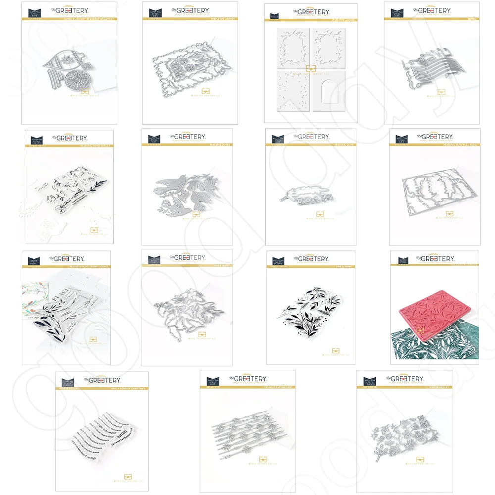 Pine-Berry-Twinkle-Flower-Cutting-Dies-Stamps-Stencil-Scrapbook-Diary ...