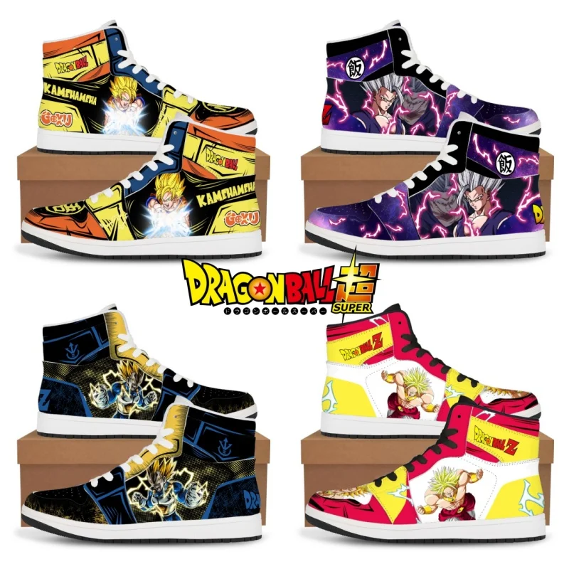 Zapatillas-altas-de-Super-Dragon-Ball-Z-Goku-zapatos-informales-de ...