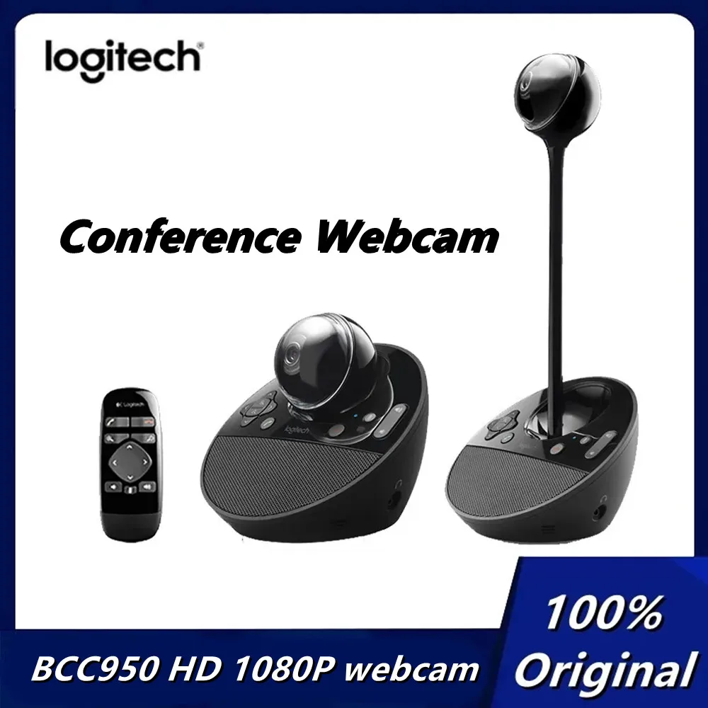 Original Logitech BCC950 HD 1080P Conference Webcam Video Recording ...