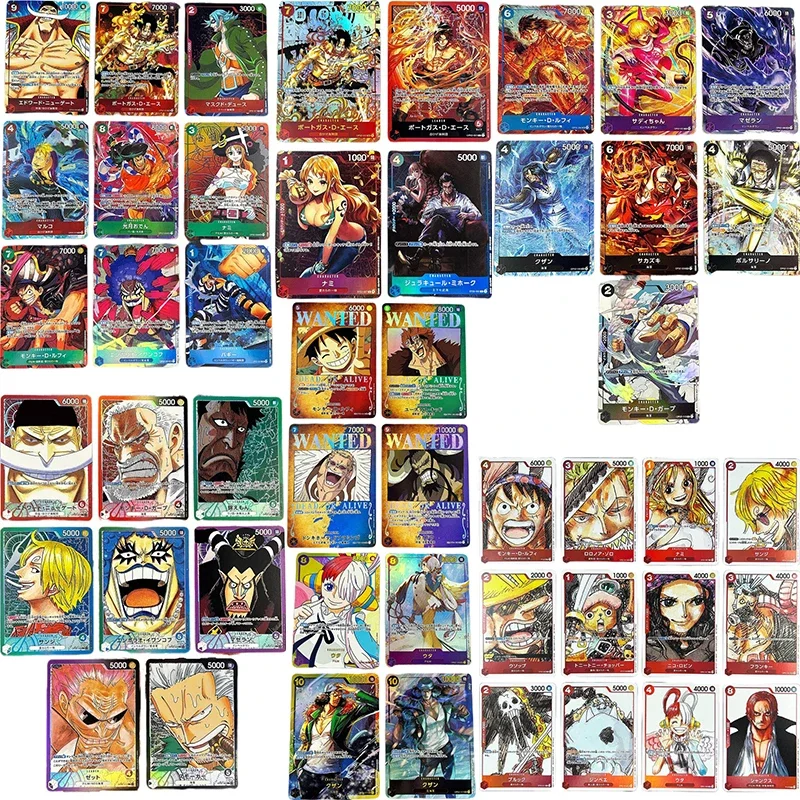 Vers-o-japonesa-do-jogo-Anime-Cole-o-Cart-es-One-Piece-OP02-OPCG-Luffy ...