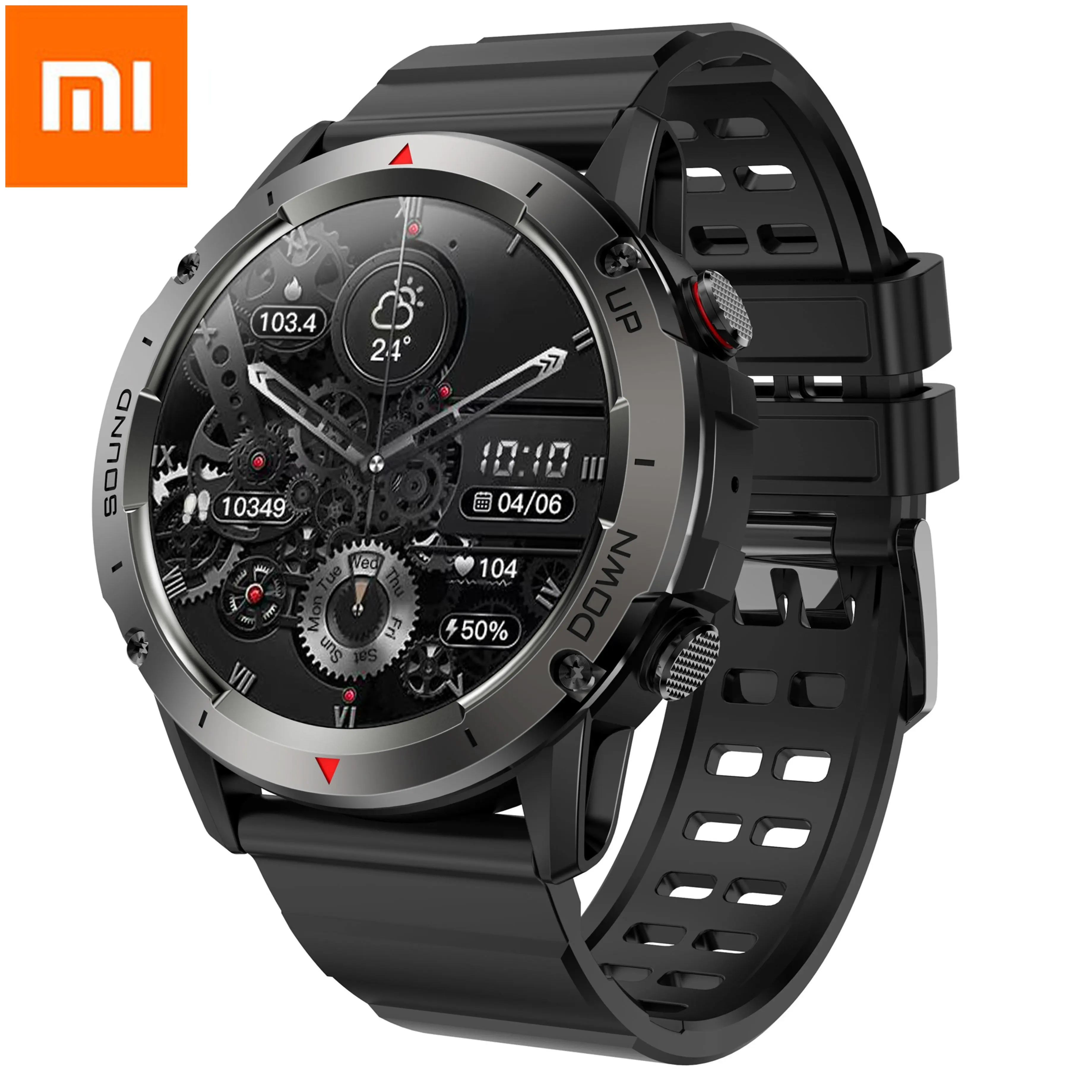 Xiaomi Youpin reloj inteligente para hombre, accesorio de pulsera resistente al agua IP68 con ...