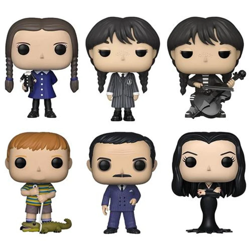 2023 New Wednesday Keychain Pendant TV Series Wednesdays Addams Family ...