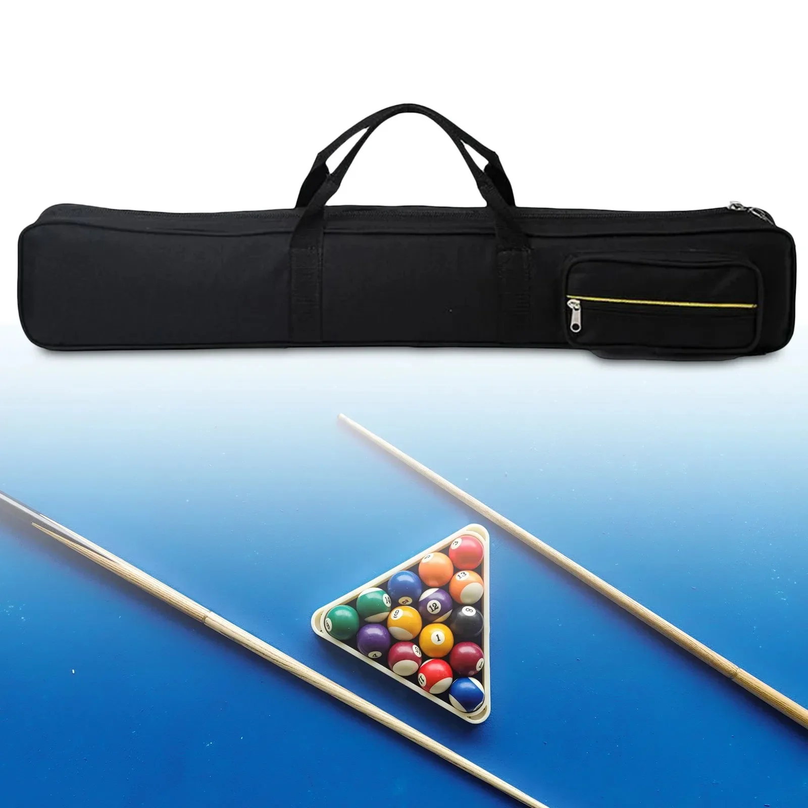 3x4-Pool-Cue-Cases-1-2-Snooker-Pool-Cue-Bag-Portable-Lightweight-Soft ...