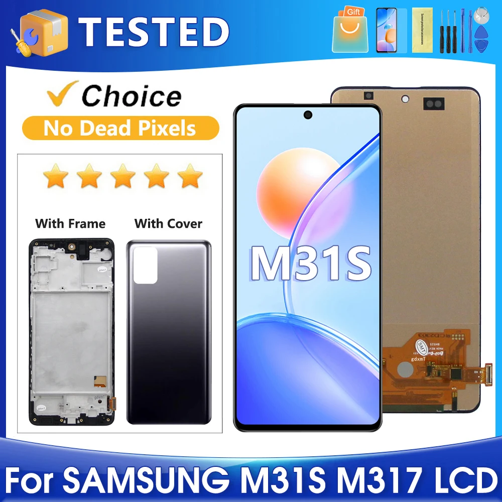 6.5''Tested M31S For Samsung For M317 M317F M317F/DS LCD Display Touch ...