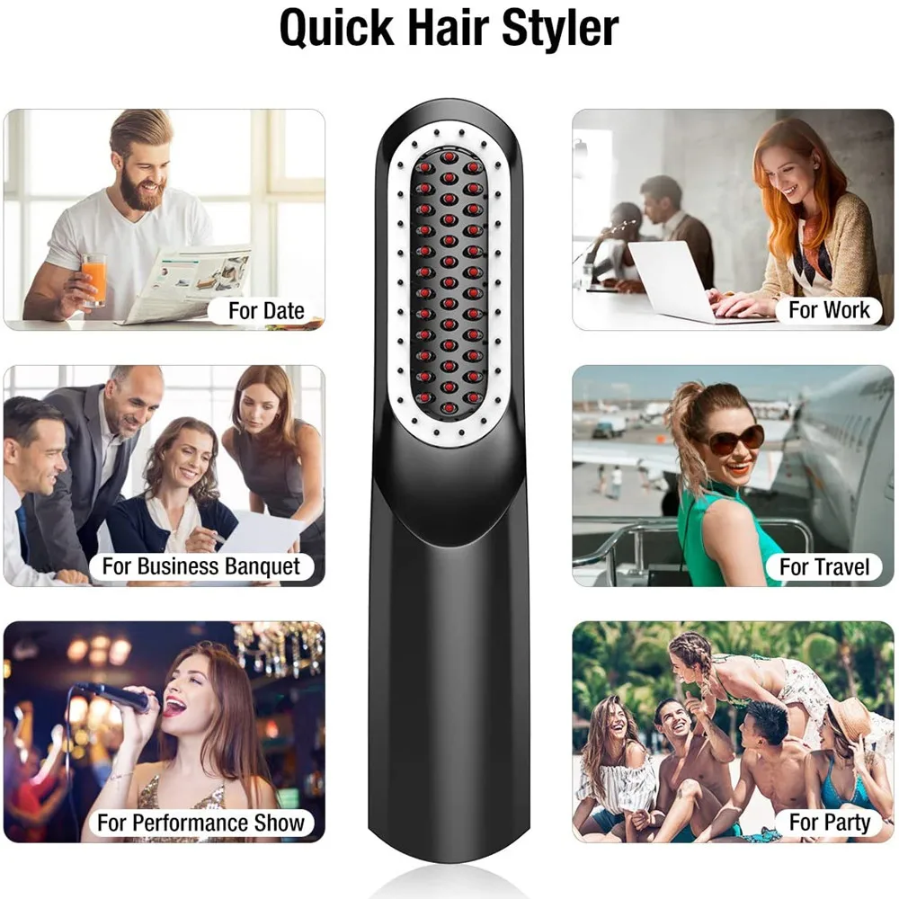 Multifunctional-Mini-Hair-Comb-Wireless-for-Men-Women-Fast-Heated-Brush ...