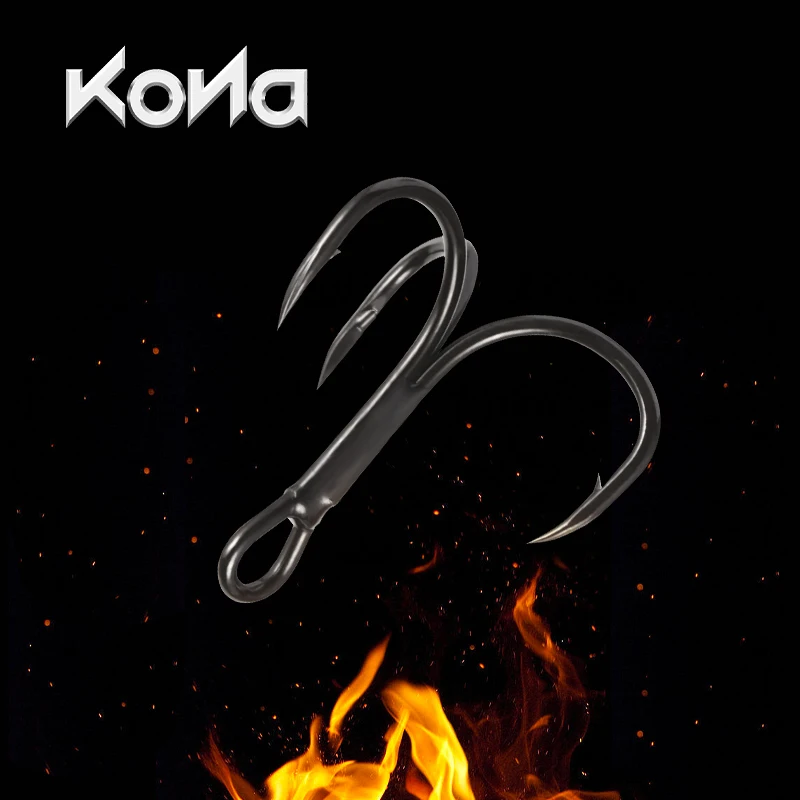 KONA-25PCS-Treble-Hooks-Fishing-Lure-Baitholder-Hook-Blood-Blade-Anchor ...