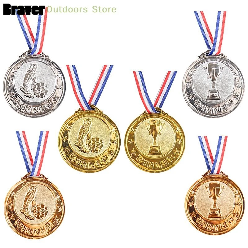 Gold-Silver-Bronze-Award-Medal-Winner-Reward-Football-Competition ...