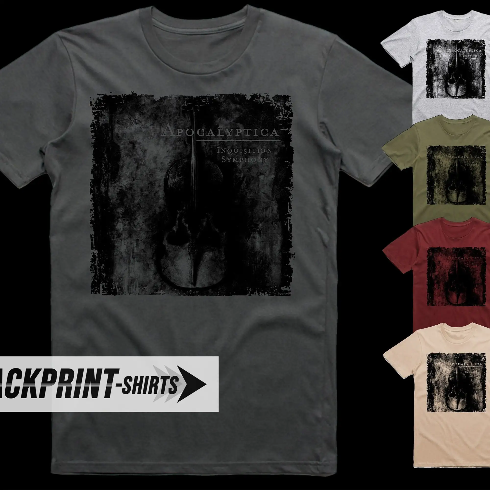 Apocalyptica-Inquisition-Symphony-T-Shirt-cotton-Men-s-all-sizes-S-5XL ...