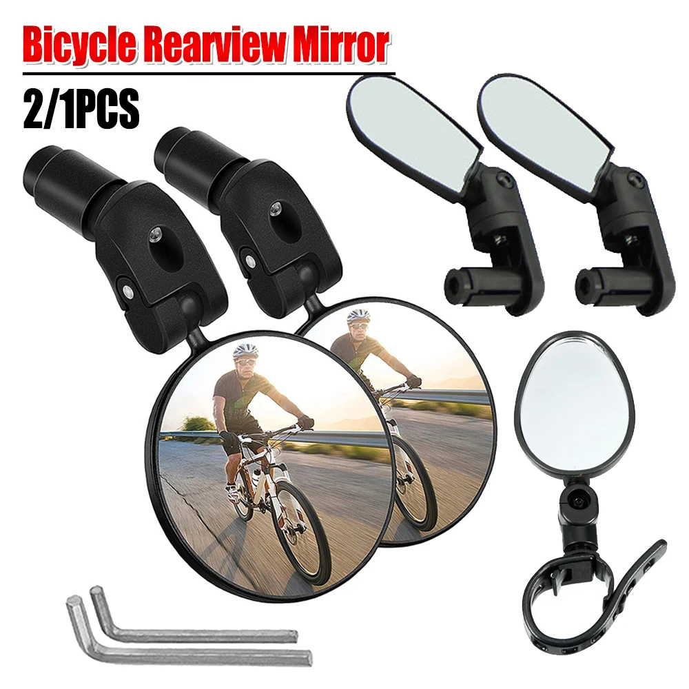 2-1Pcs-Wide-Angle-Cycling-Bicycle-Rearview-Mirror-Mountain-Bike-Cycling ...