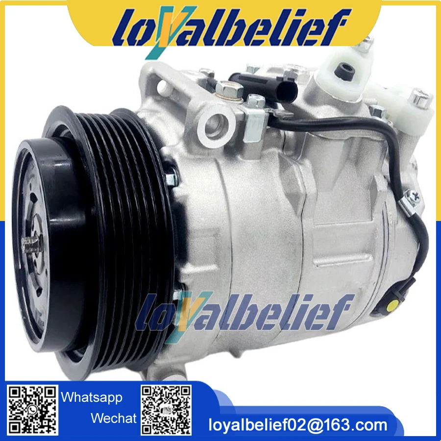 Compresor-de-CA-7SEU16C-para-Mercedes-W203-C180-C200-C230-W211-E200 ...