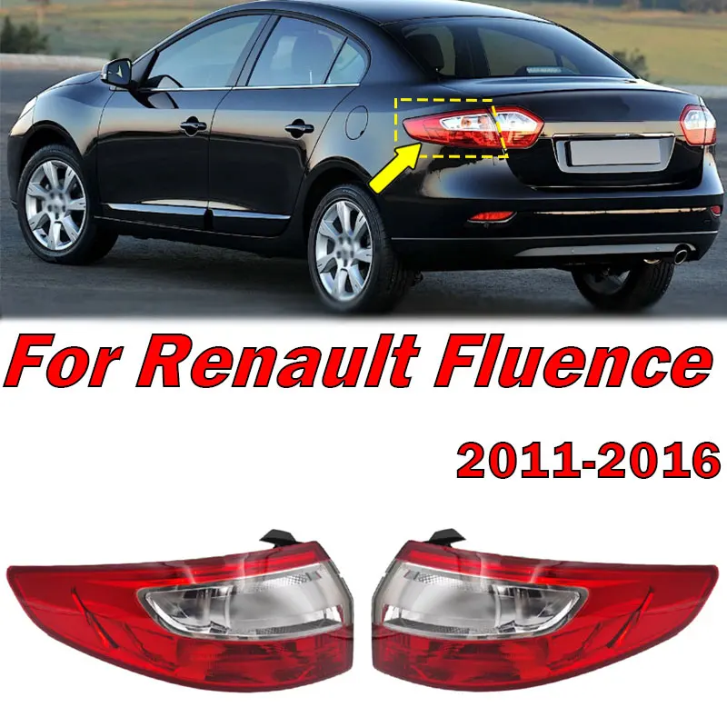 Car Accessories For Renault Fluence 2011-2016 Rear Tail Light Brake ...