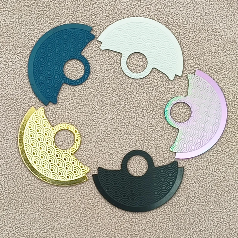 Wave Pattern NH35 NH36 Automatic Hammer Rotor Metal Patch Fit Seiko ...