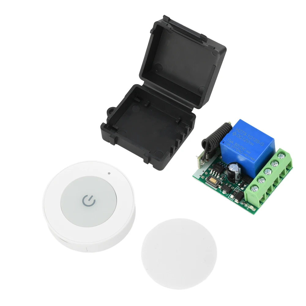 433 Mhz Universal Wireless Remote Control Switch DC 12V 1CH Relay ...