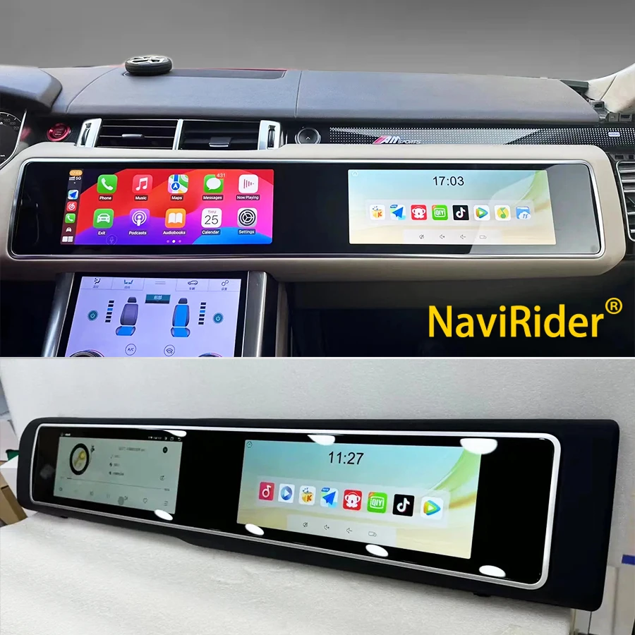 12.3+12.3inch Dual Android Screen For Land Rover Range Rover Sport L494 ...