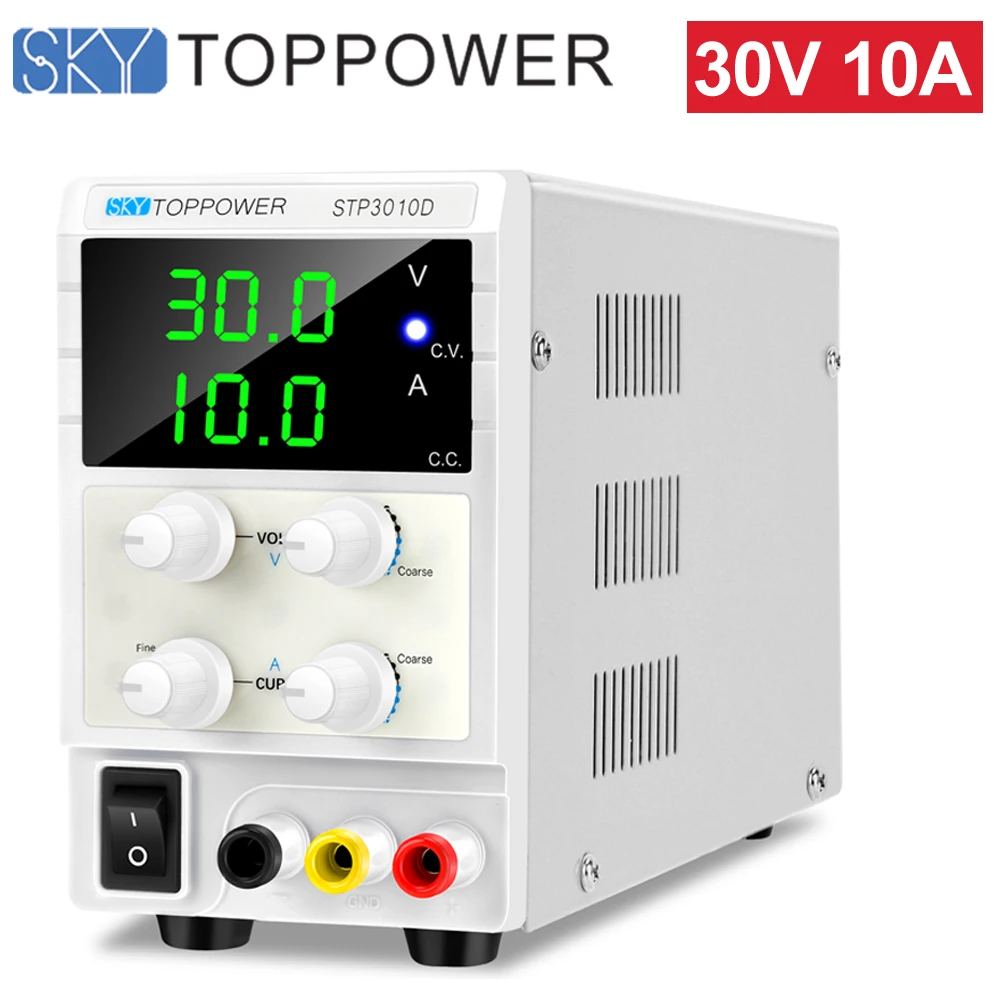 Adjustable-DC-Power-Supply-30V-10A-Voltage-Regulator-LED-Digital ...