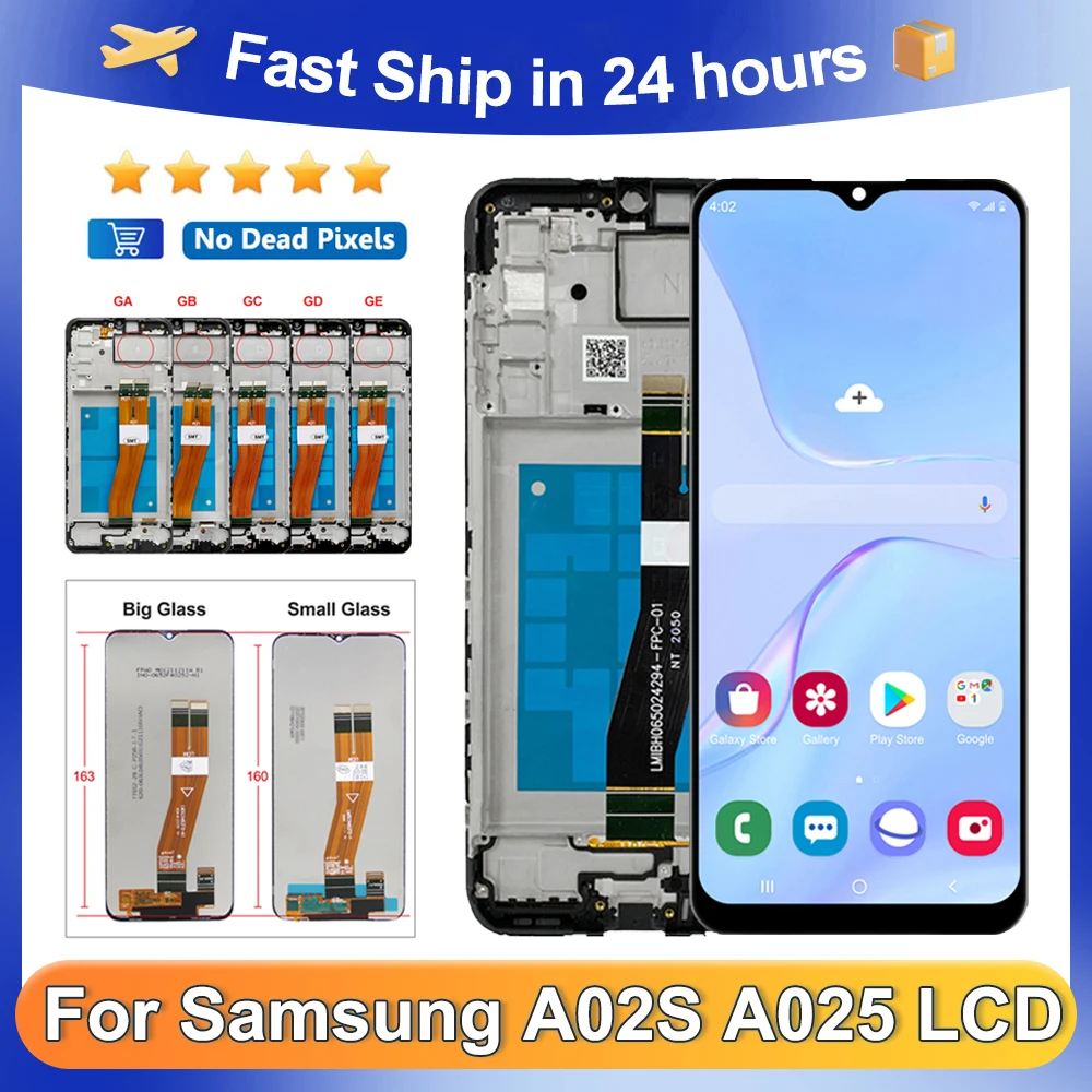 A02S 6.5''OEM For Samsung For A025 A025F A025G A025M A025V A025A LCD ...