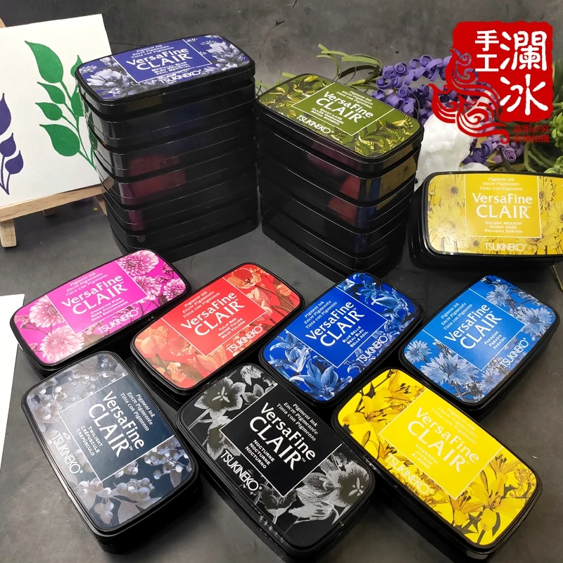 Quick-drying-Detail-Printing-Pad-color-Ink-Pad-Tsukineko-VersaFine ...