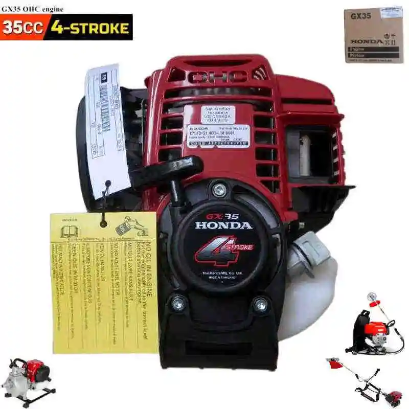 MOTOR de gasolina GX35 de 35,8 CC, 4T MIN, desbrozadora, pulverizador, limpiaparabrisas, E BIKE ...