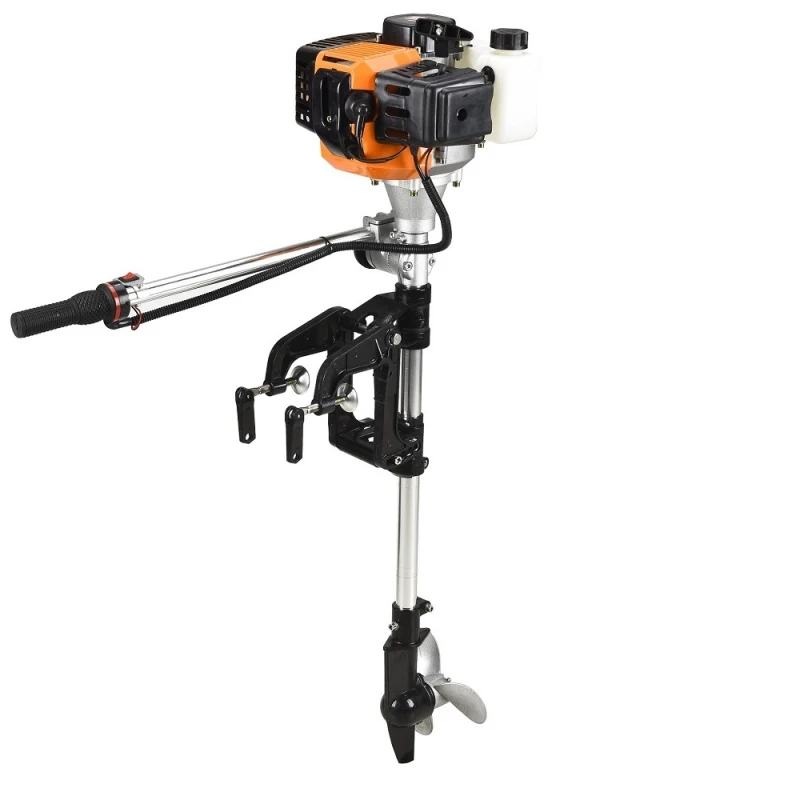 Gas-oline Outboard Motor for Fishing Boat, 2 Stroke Engine, 2.5HP, Air ...