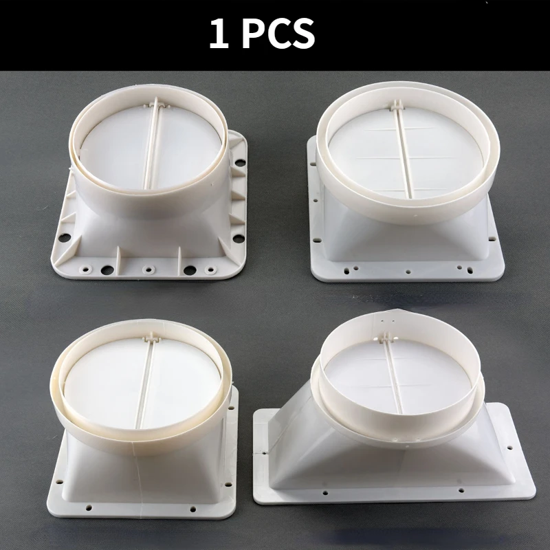 Kitchen Range Hood Check Valve Smoke exhaust pipe Anti Smoke Control ...