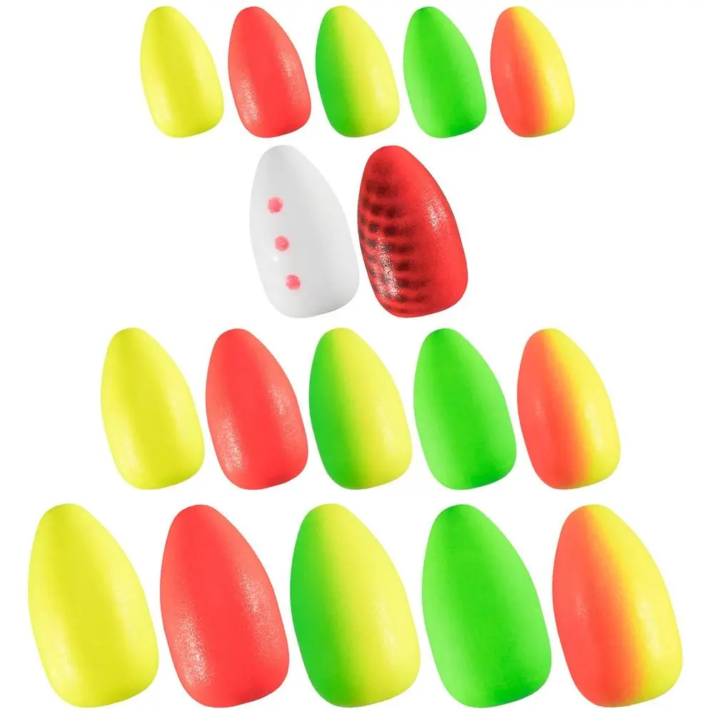 50pcs-Beans-Fishing-Float-set-Foam-Floats-Ball-Beads-Bottom-Rig-Rigging ...