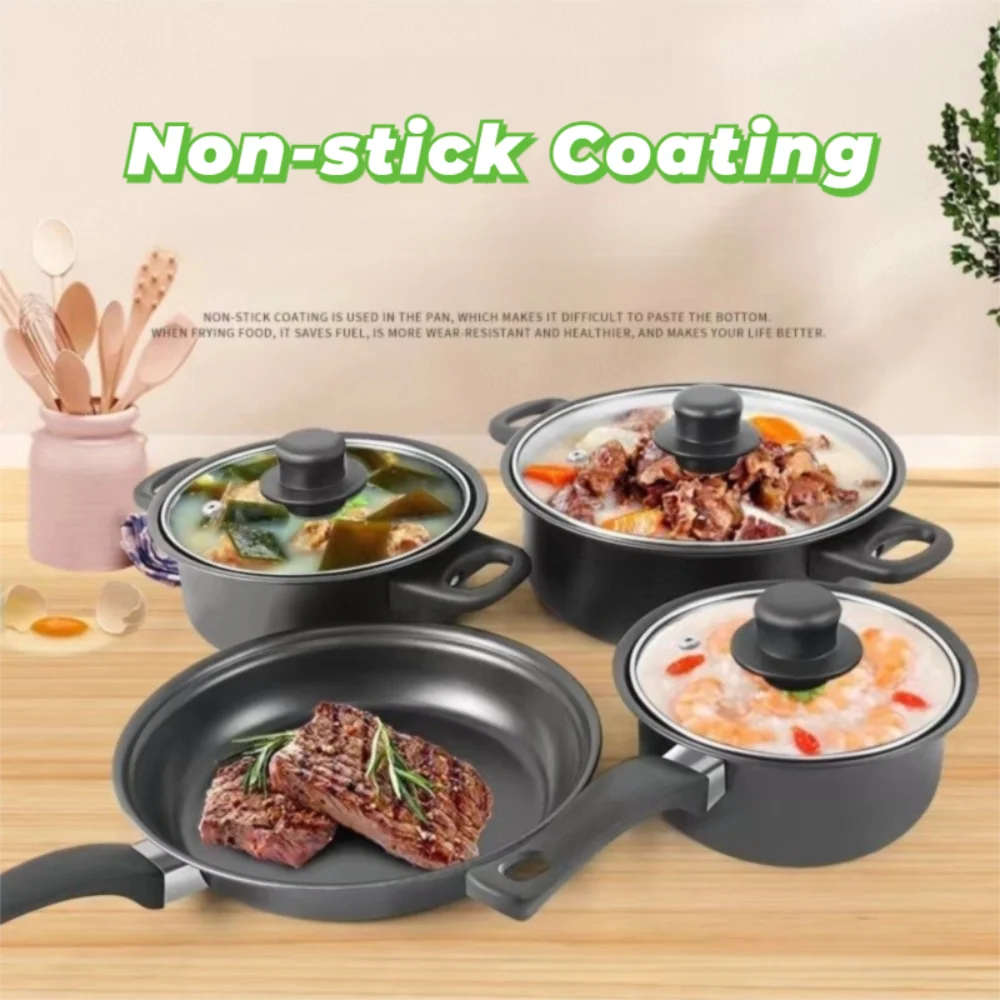 13pcs Durable Non Stick Cookware Set Multifunctional Kitchen Utensil ...