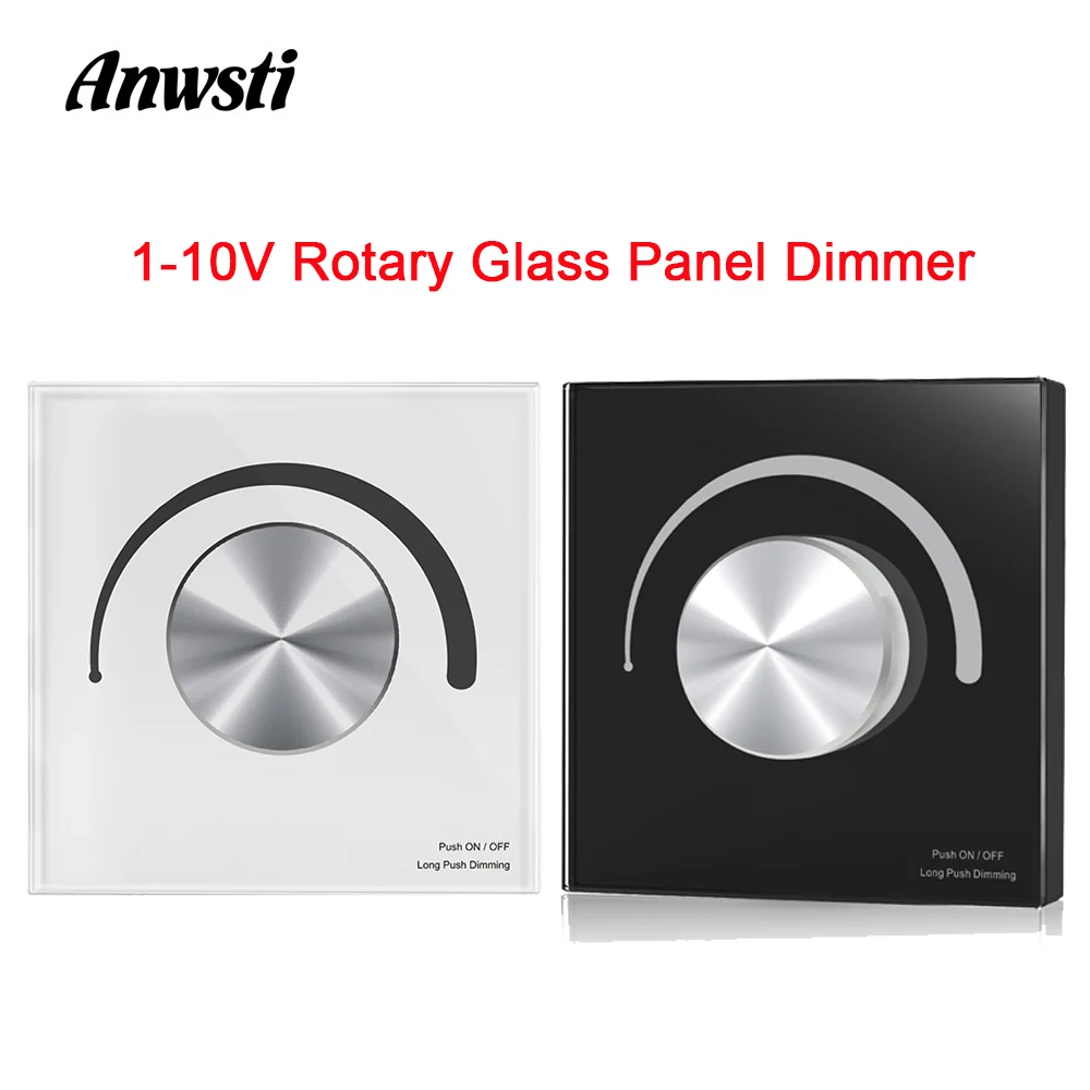 1-10V-Rotary-Dimmer-1CH-AC-220V-110V-230V-Glass-Panel-Rotate-Knob ...