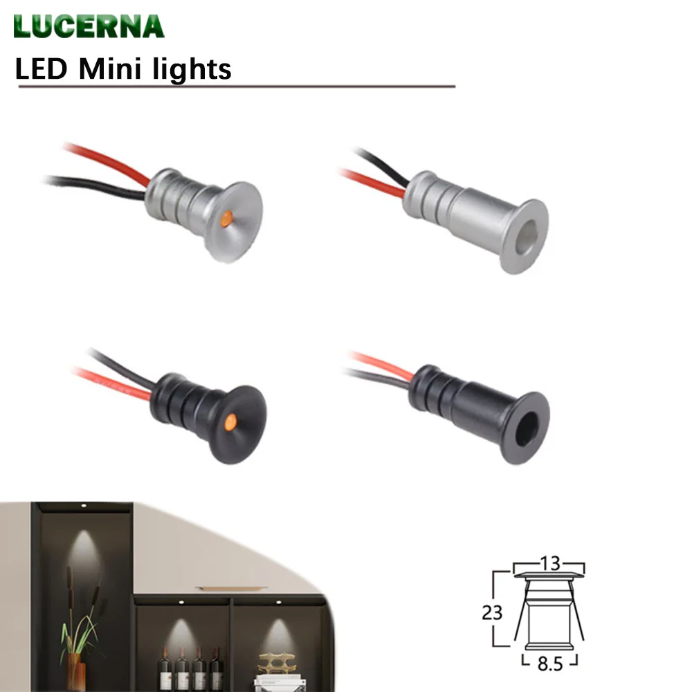 0-5W-Mini-LED-Spot-Light-10mm-Cutout-Super-Small-Spotlight-12V-Dimmable ...