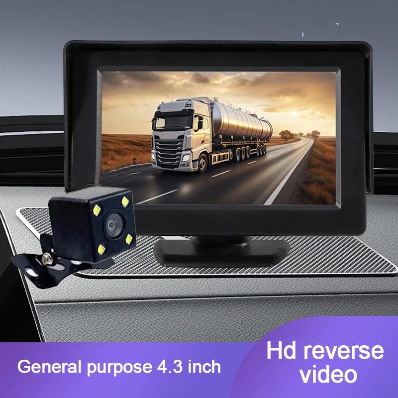 Hd-General-Model-4-3-inch-Desktop-Reverse-Display-Car-Display-Rear ...