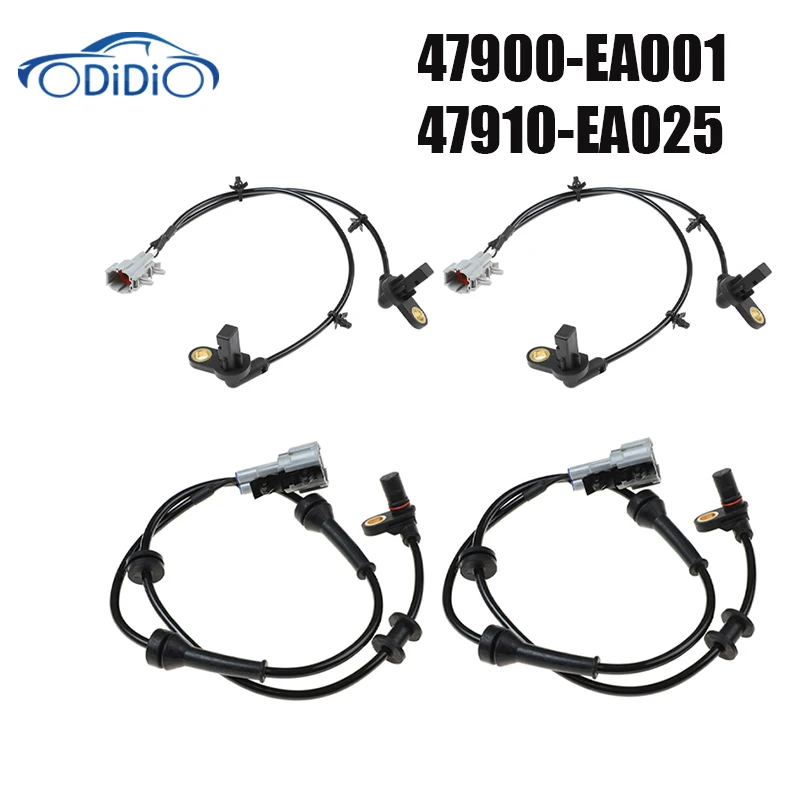 Front Rear Left Right ABS Wheel Speed Sensor 47900-EA001 47910-EA025 ...