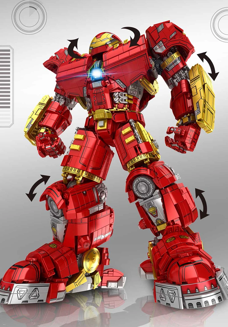 Lego Marvel Iron Man Hulkbuster Set