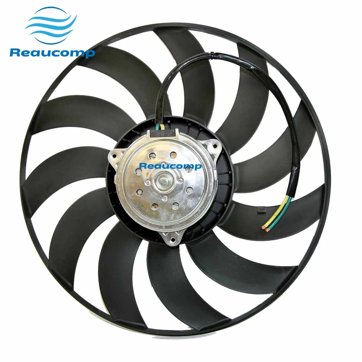 4F0959455-4F0-959-455-Left-Big-Main-Radiator-Cooling-Fan-Motor-Assembly ...