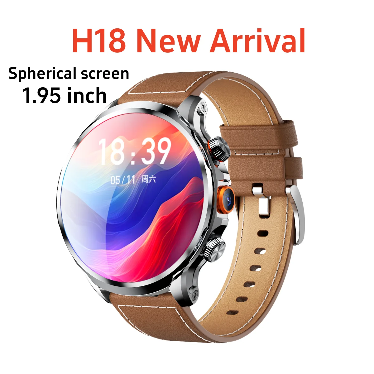 8GB-128GB-H18-Smart-Watch-4G-LTE-Full-Netcom-Android-Smartwatch-With ...