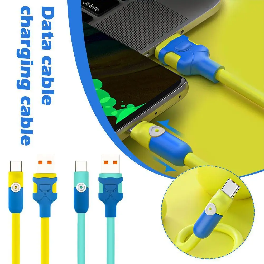 100cm-USB-Type-C-Super-Fast-Charge-Cable-100W-for-Minions-P40-P30-Mate ...