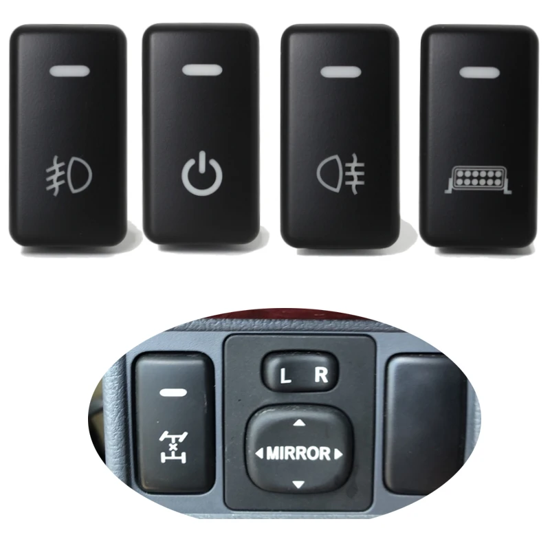 LED-DRL-Light-Bar-Switch-Music-Radar-Front-Fog-Switch-For-Toyota-Tacoma ...